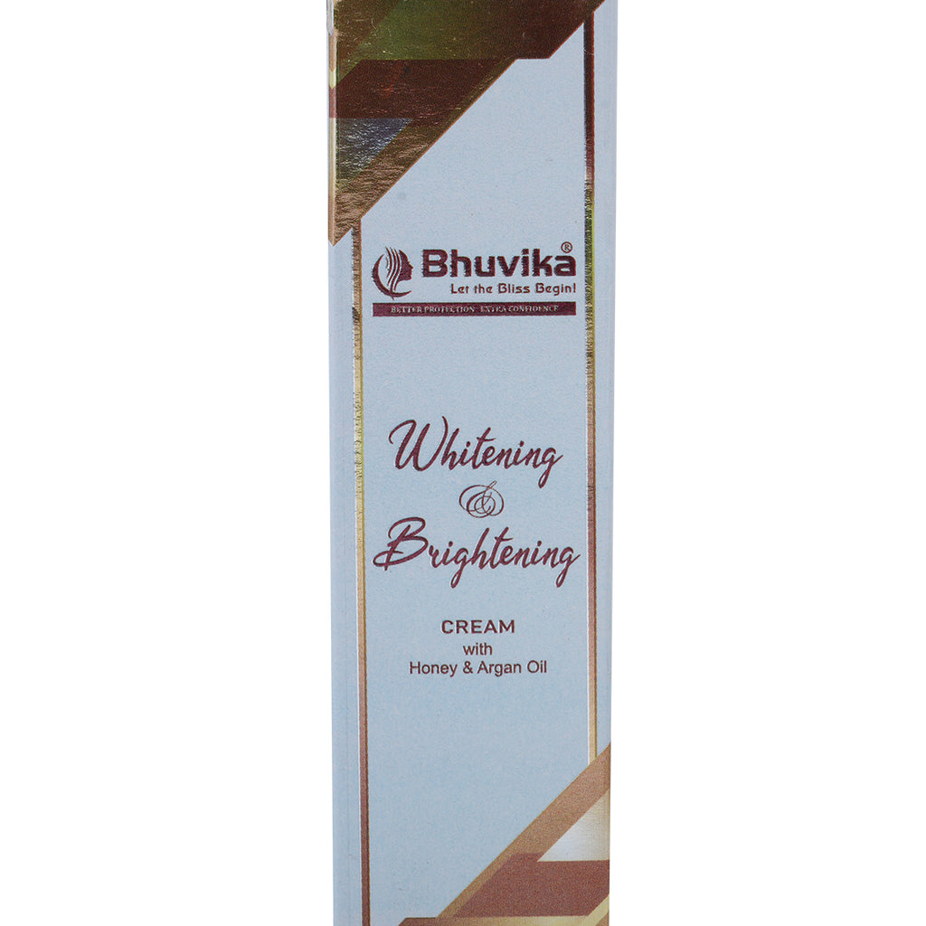 Bhuvika Whitening & Brightening Cream with Honey & argan oil